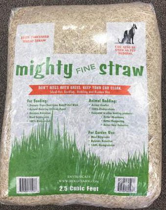 Chopped Straw (Mighty Fine) – Lemke's Lawn & Landscape Supplies
